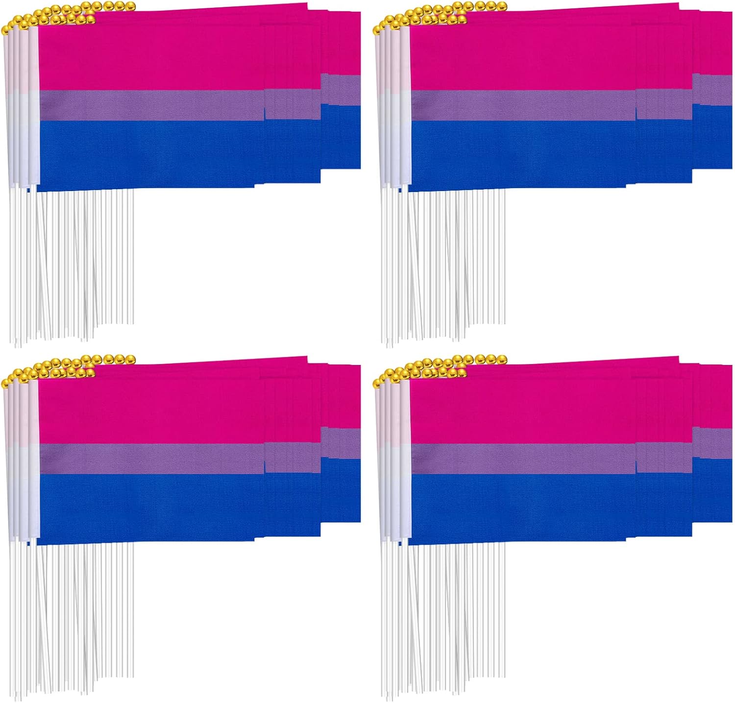 Amazon.com : Mixweer 200 Pcs Mini Transgender Flag Bulk Trans Pride ...