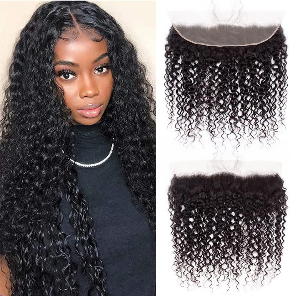 TOOCCI 13" X 4" Mèches Lace Frontal Closures Cheveux Humains Hair ...