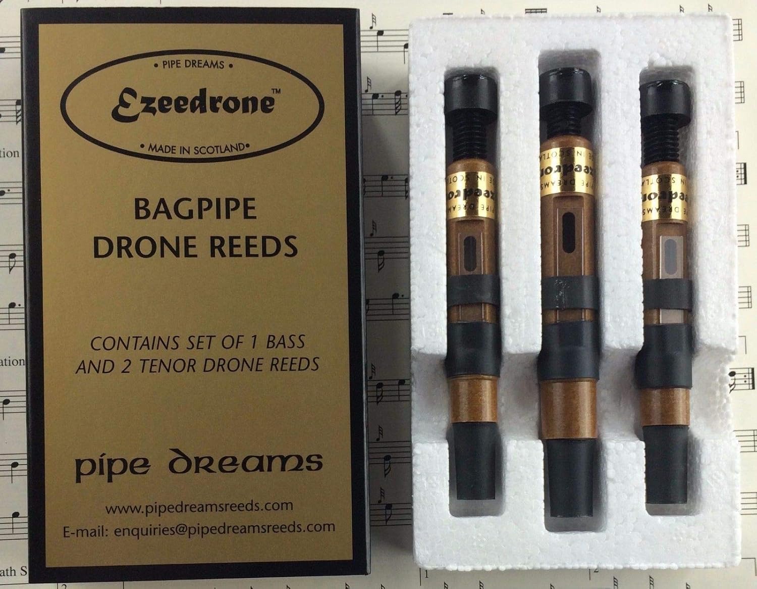Amazon.com: Ezeedrone Bagpipe Drone Reeds : Musical Instruments