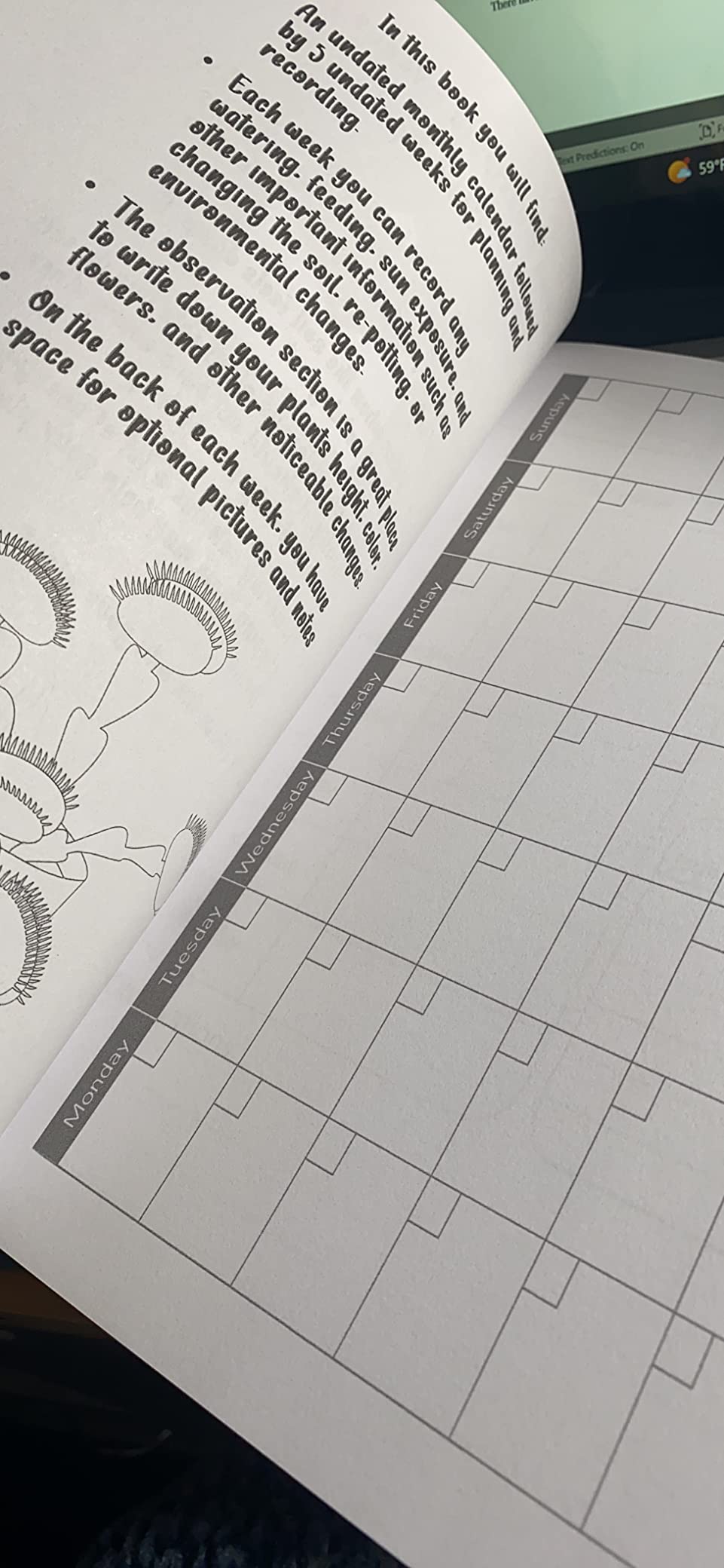 Venus Flytrap Log . Record . Track: Logbook and Journal For Plant ...