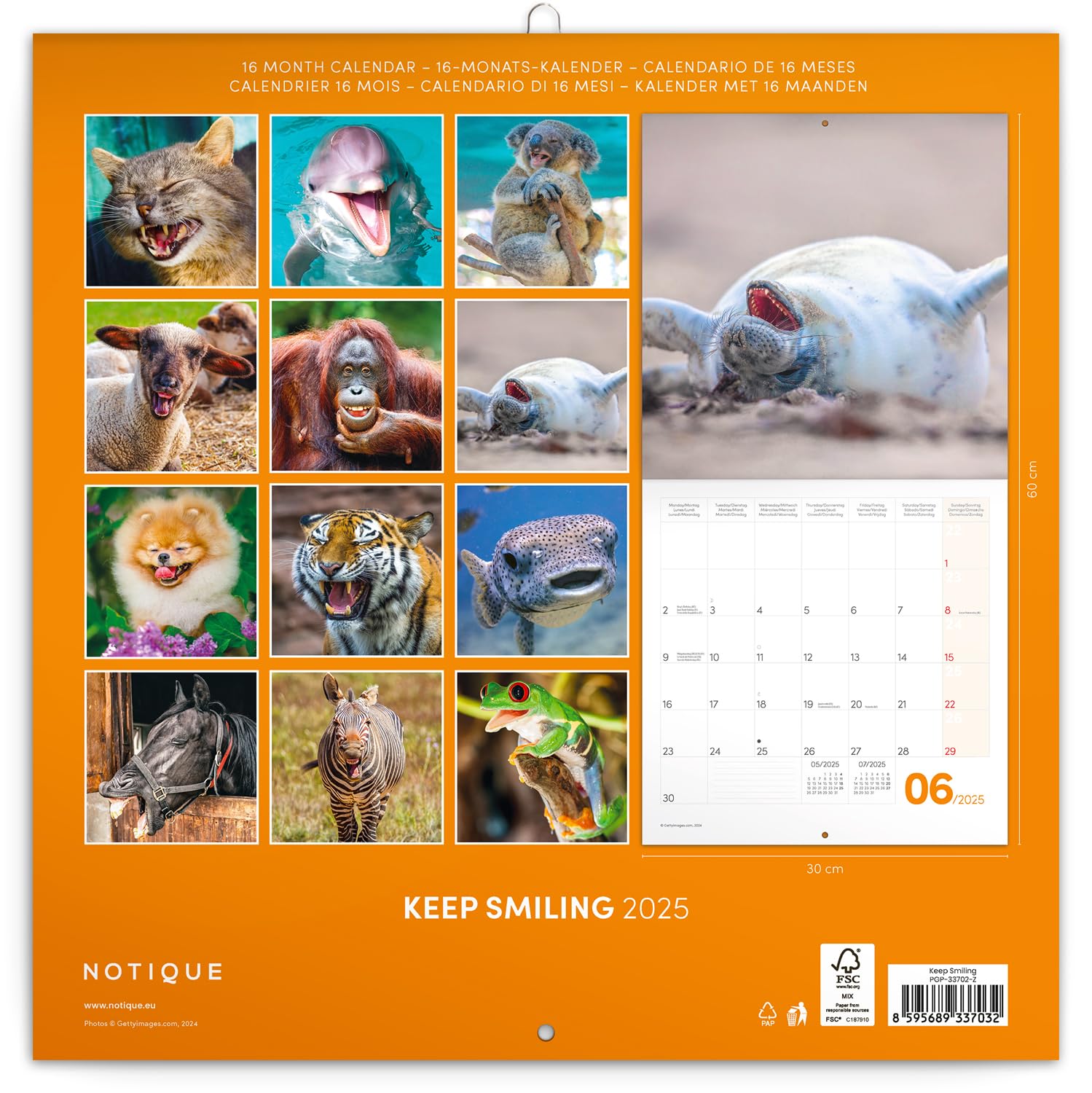 Wall Calendar Smile, Please.. 2025 Calendar, Keep Smiling, Brochure ...