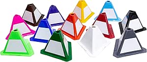Javaz 15 Conos Triangular Magnéticos De Identificación Residencial y ...