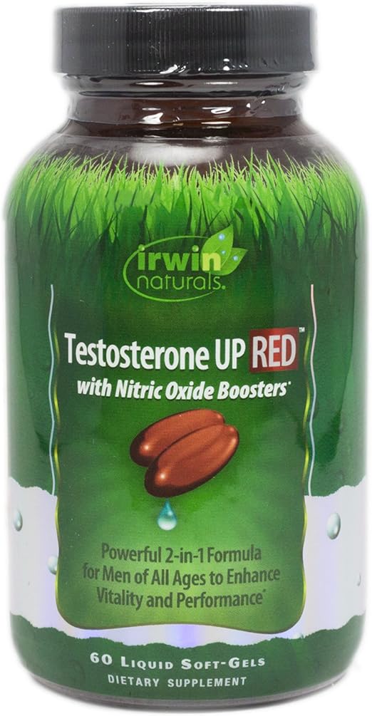 Amazon.com: Irwin Naturals Testosterone Up Red 60 Sgels : Everything Else