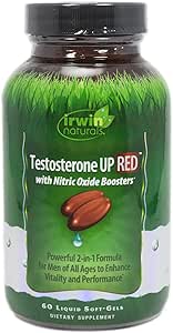 Amazon.com: Irwin Naturals Testosterone Up Red 60 Sgels