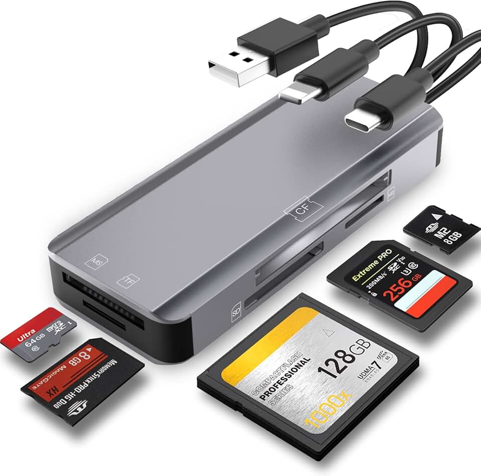 Amazon.com.au: External Memory Card Readers - External Memory Card ...