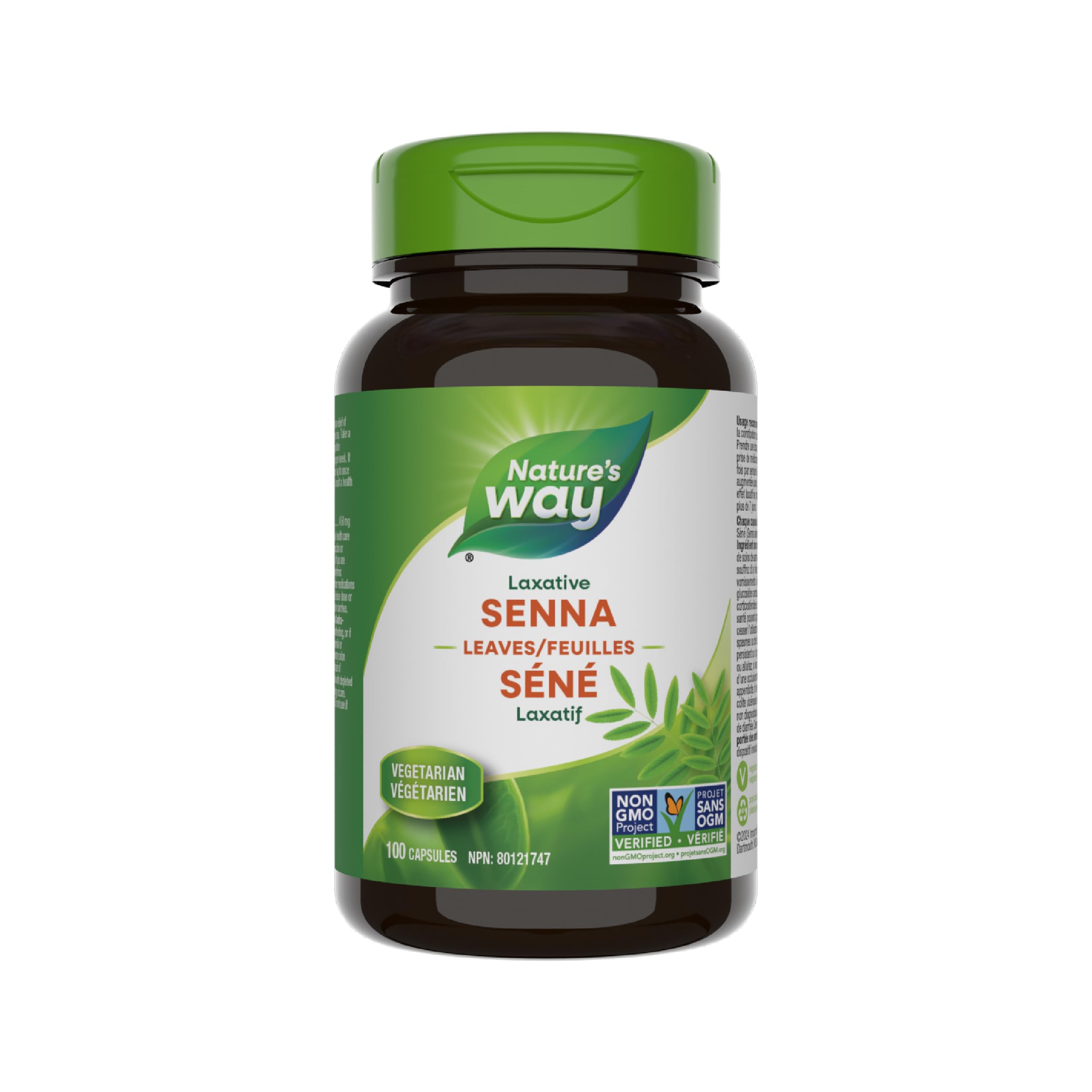 Nature’s Way Senna Leaves - Herbal Stimulant Laxative - Non-GMO - 100 ...