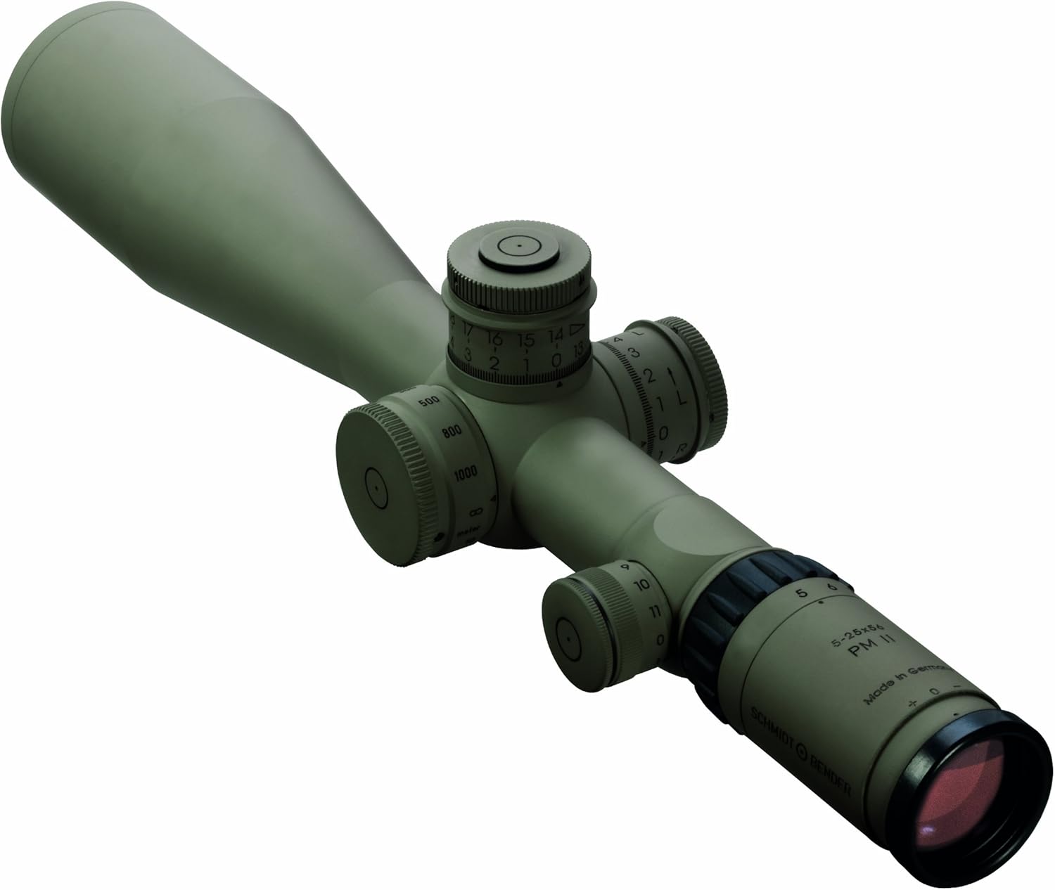 Amazon.com : Schmidt & Bender Police Marksman Rifle Scope with 5-25x56 ...