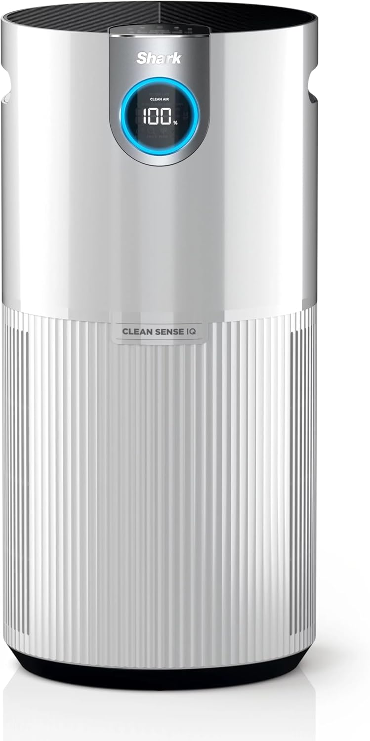 Amazon.com: Shark HP102 Air Purifier with Nanoseal HEPA, Cleansense IQ ...