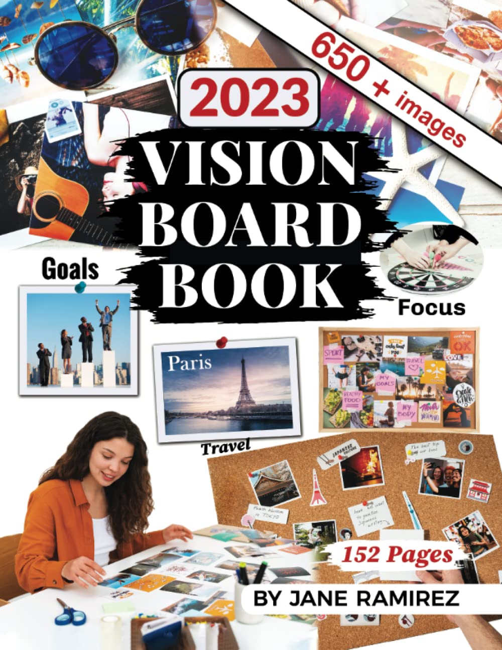 Amazon.com: 2023 Vision Board Book: Creating the Life You Desire with ...