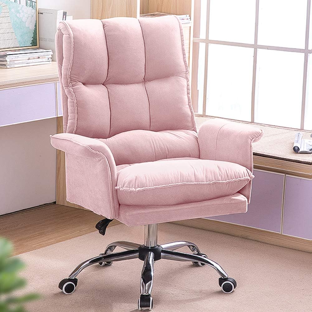 Amazon.com: Ergonomic Adjustable High Back Office Chair,360°Swivel Soft ...