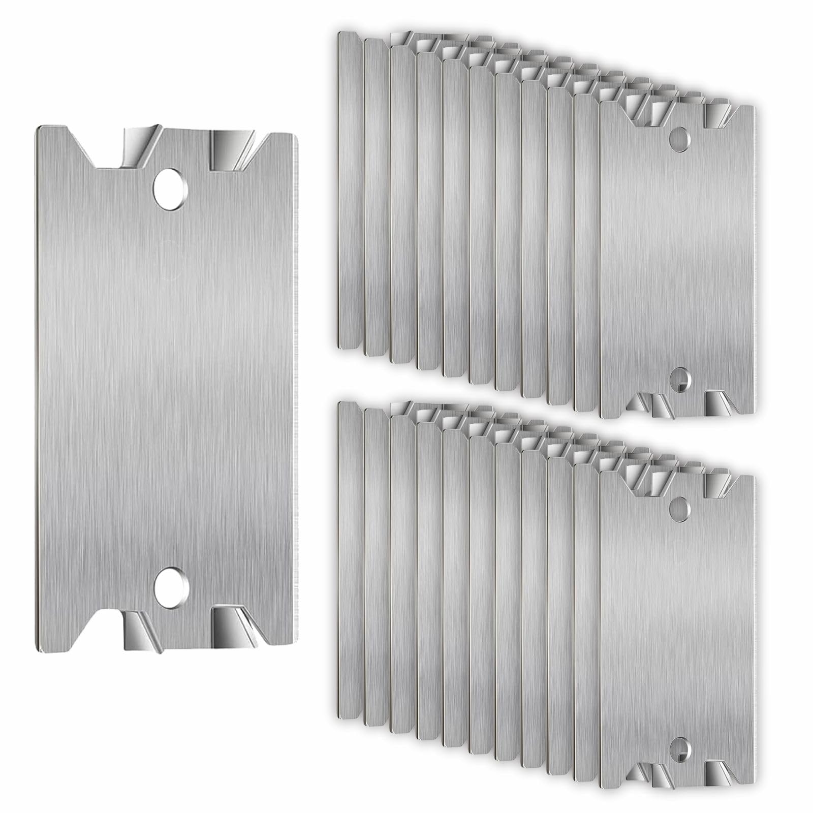 Fyjbnh 50-Pack Nail Plates for Studs - Steel Safety Plates to Protect ...