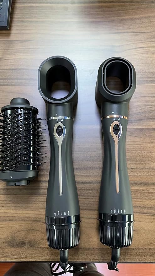 Amazon.com : Hair Dryer Brush, Wizchark 2 in 1 Hot Air Brush for ...