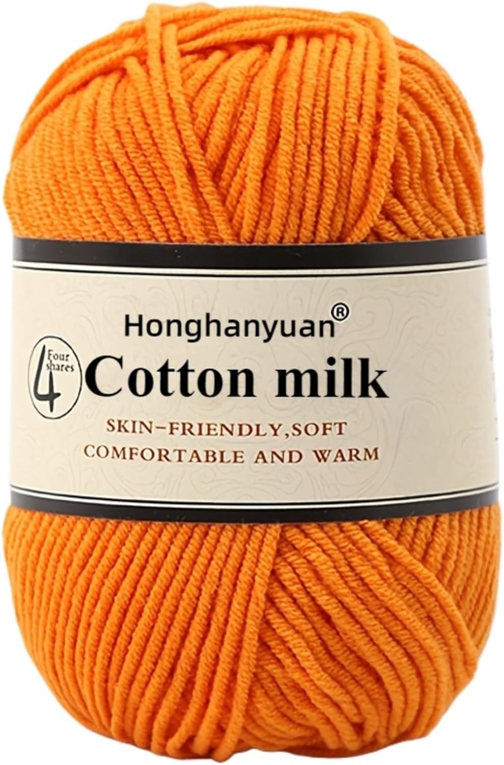 Amazon.com: Bobialo Soft Cotton Milk Yarn for Knitting and Crocheting ...