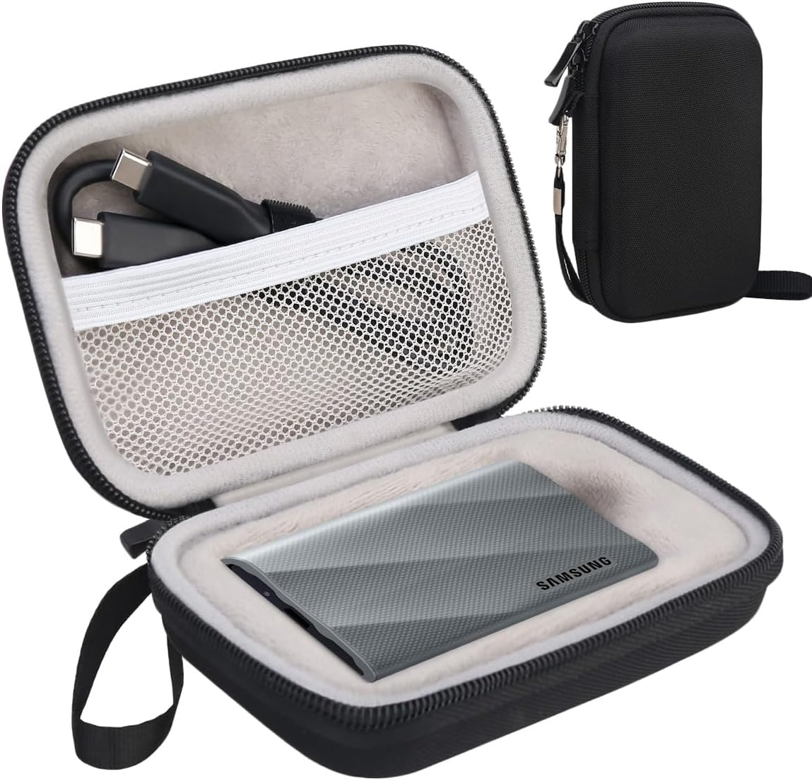 Amazon.com: Lacdo Hard Carrying Case for Samsung T9 Portable Solid ...