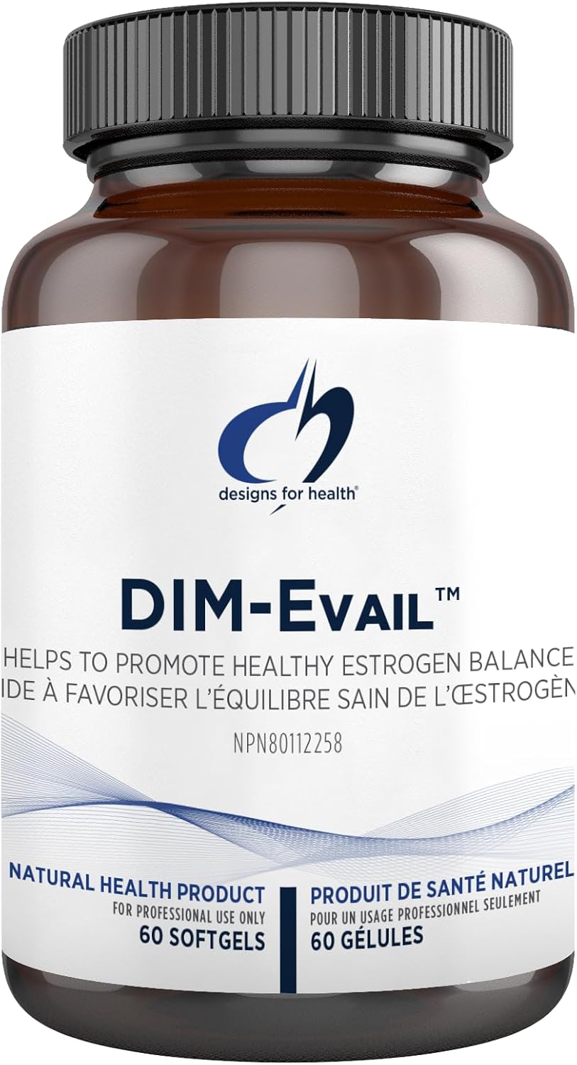 Designs for Health DIM-Evail - 100mg Diindolylmethane Supplement - (60 ...