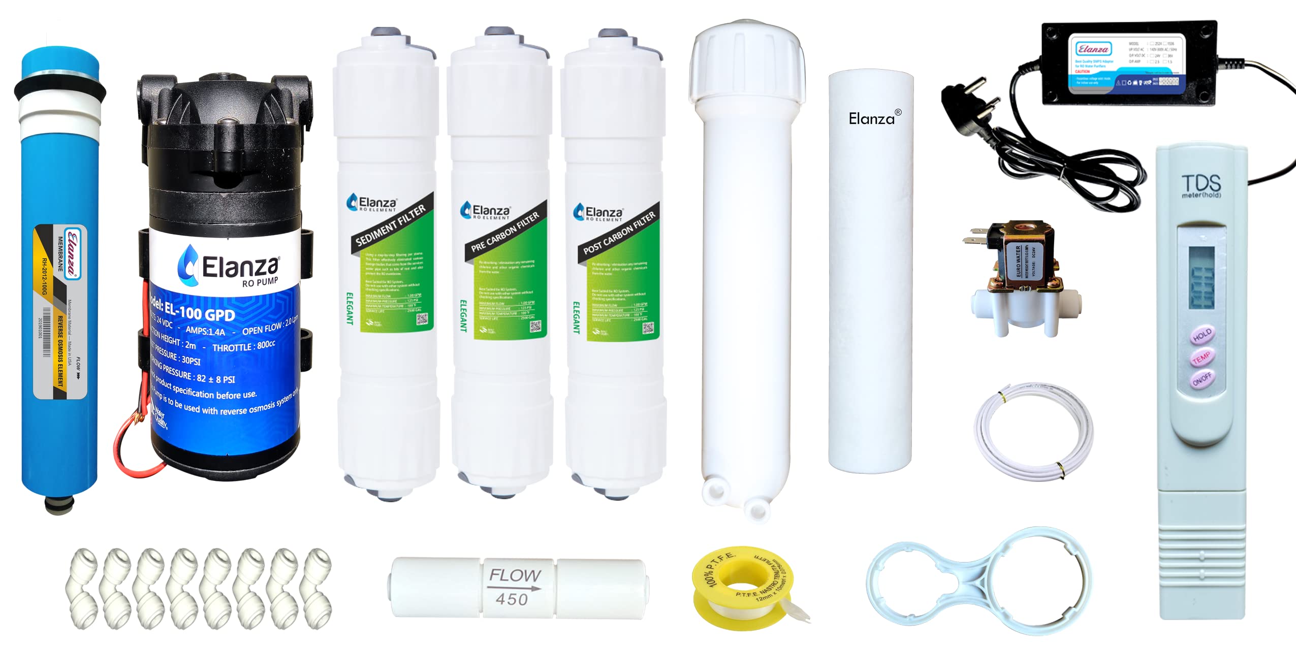 Buy Elanza® 100 GPD 2500 TDS Membrane and Booster Pump with all other ...