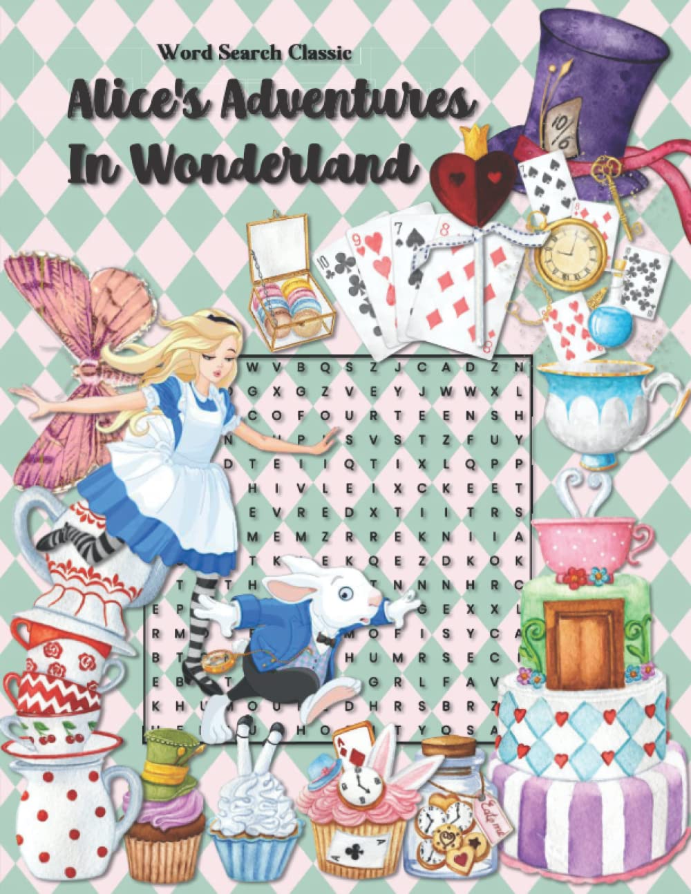 Alice In Wonderland Word Search Puzzles Alice In Wonderland Word