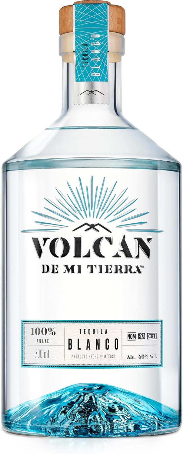 Volcan De Mi Tierra Blanco Blanco Tequila 70cl : Amazon.co.uk: Grocery