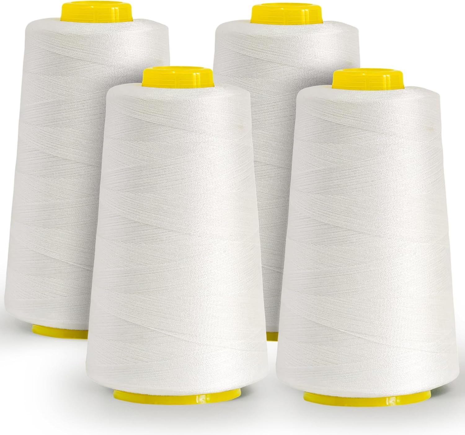 Amazon.com: All-Purpose Polyester Sewing Thread - 4-Pack (12,000 Yards ...