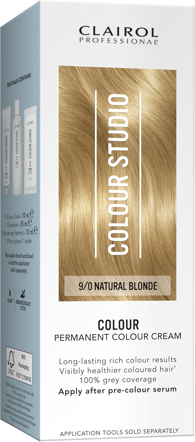 Clairol Colour Studio Permanent Colour Cream | Hair Dye | Long-lasting ...