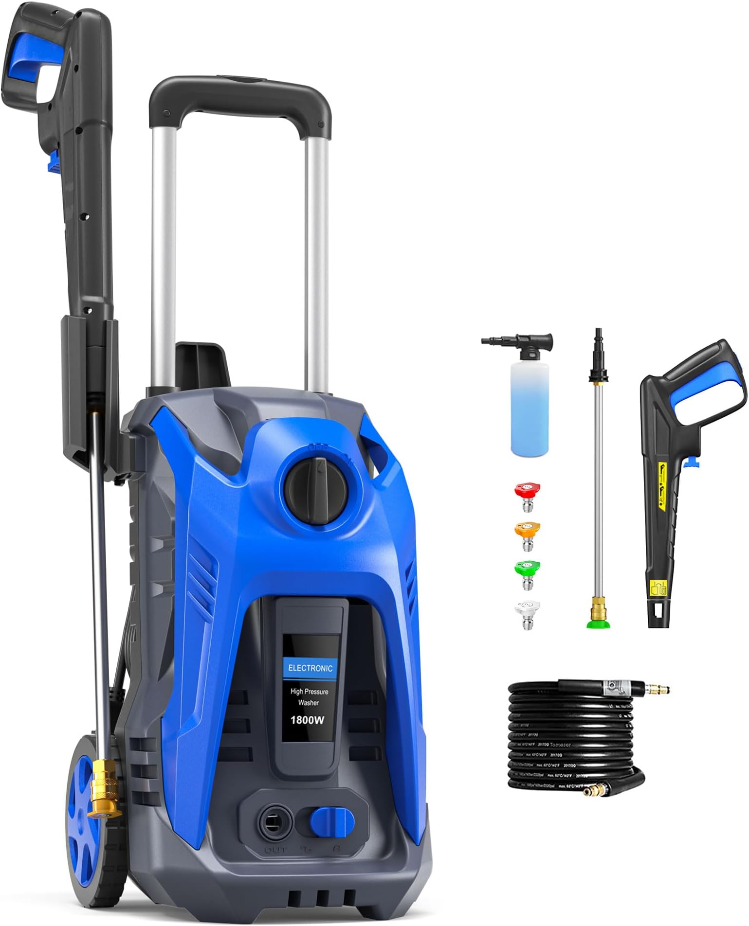 Amazon.com : 4200 PSI 2.8 GPM Pressure Washer Powered - Electric Power ...