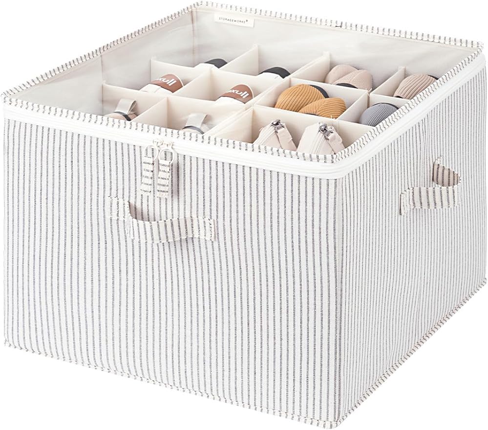 Amazon.com: StorageWorks Shoe Organizer for Closet, Fits up to 16 Pairs ...