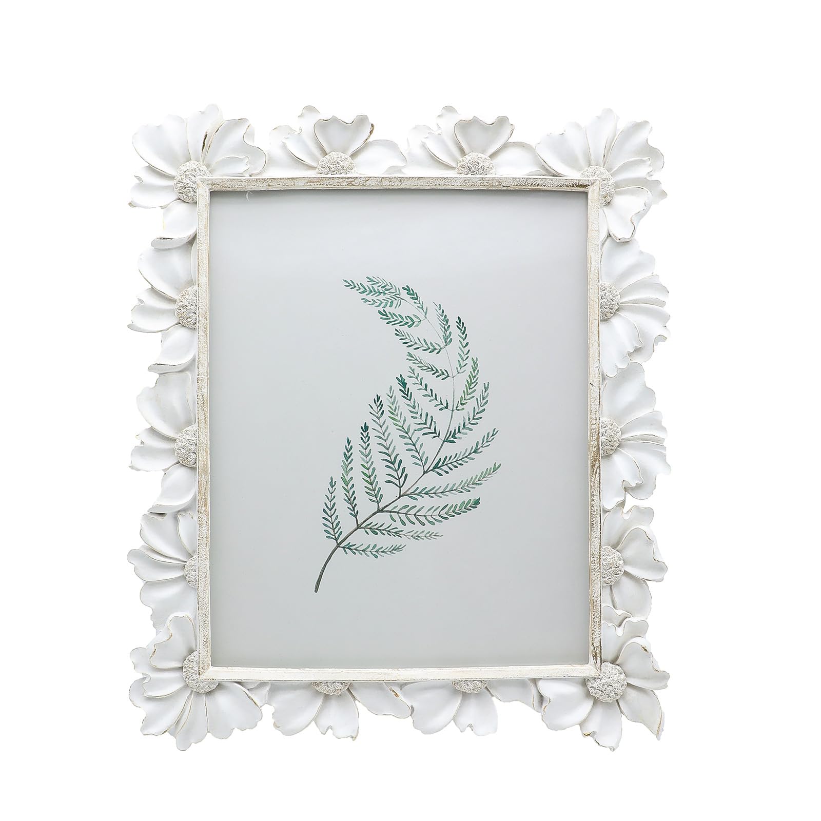 Amazon.com - YULINK 8x10 Vintage Picture Frame, Antique White Ornate ...