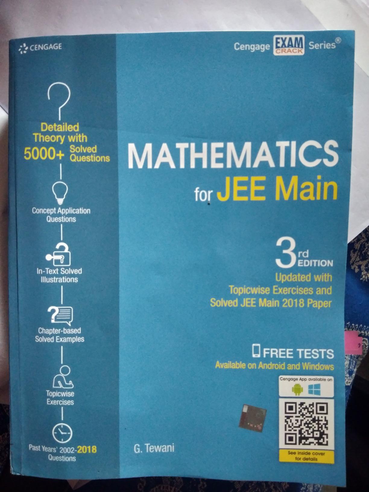 Buy Mathematics for JEE Main Book Online at Low Prices in India ...