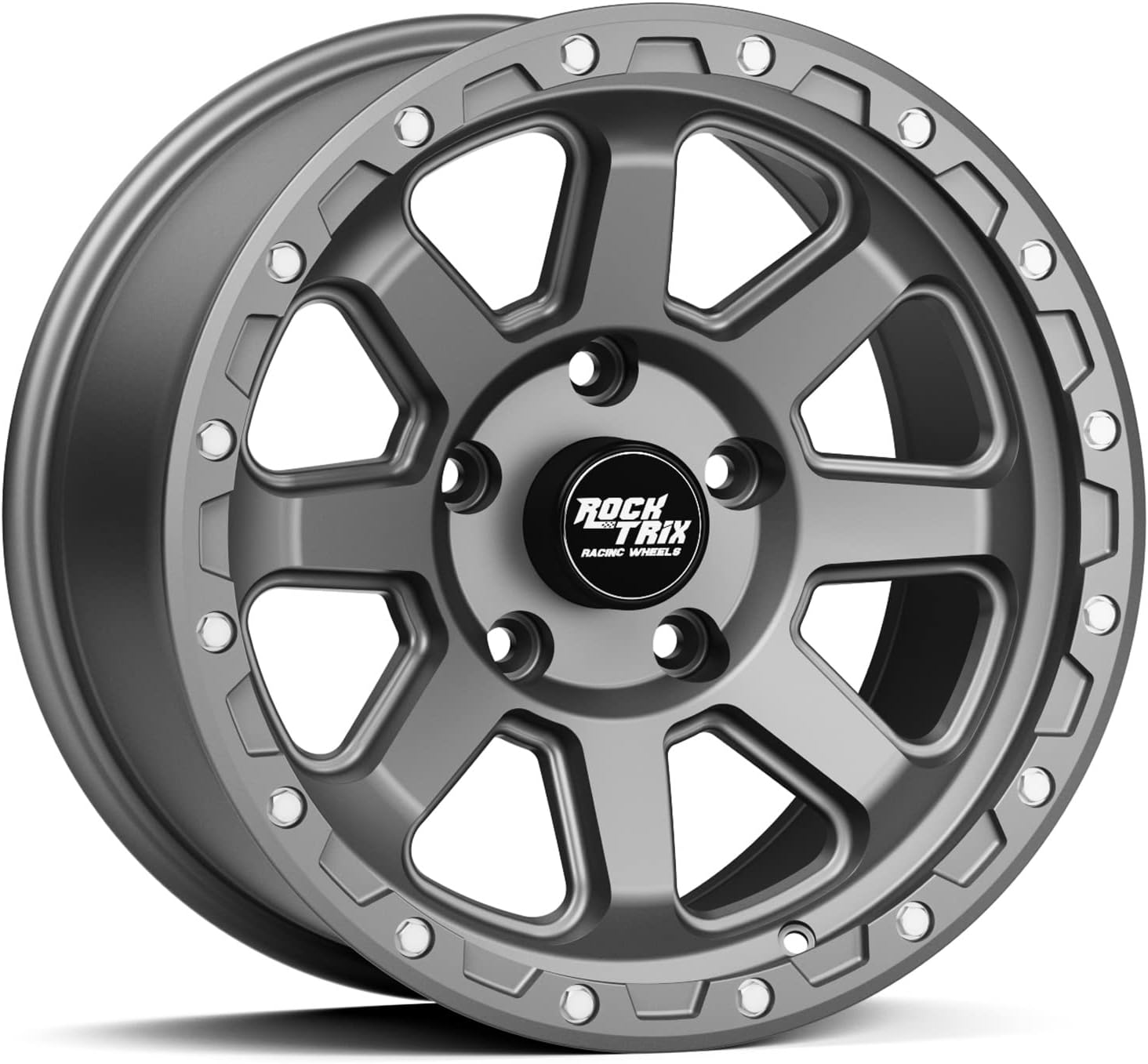 Amazon.com: Vision Warrior 375 Gloss Black Machined Face Wheel (17x8.5 ...