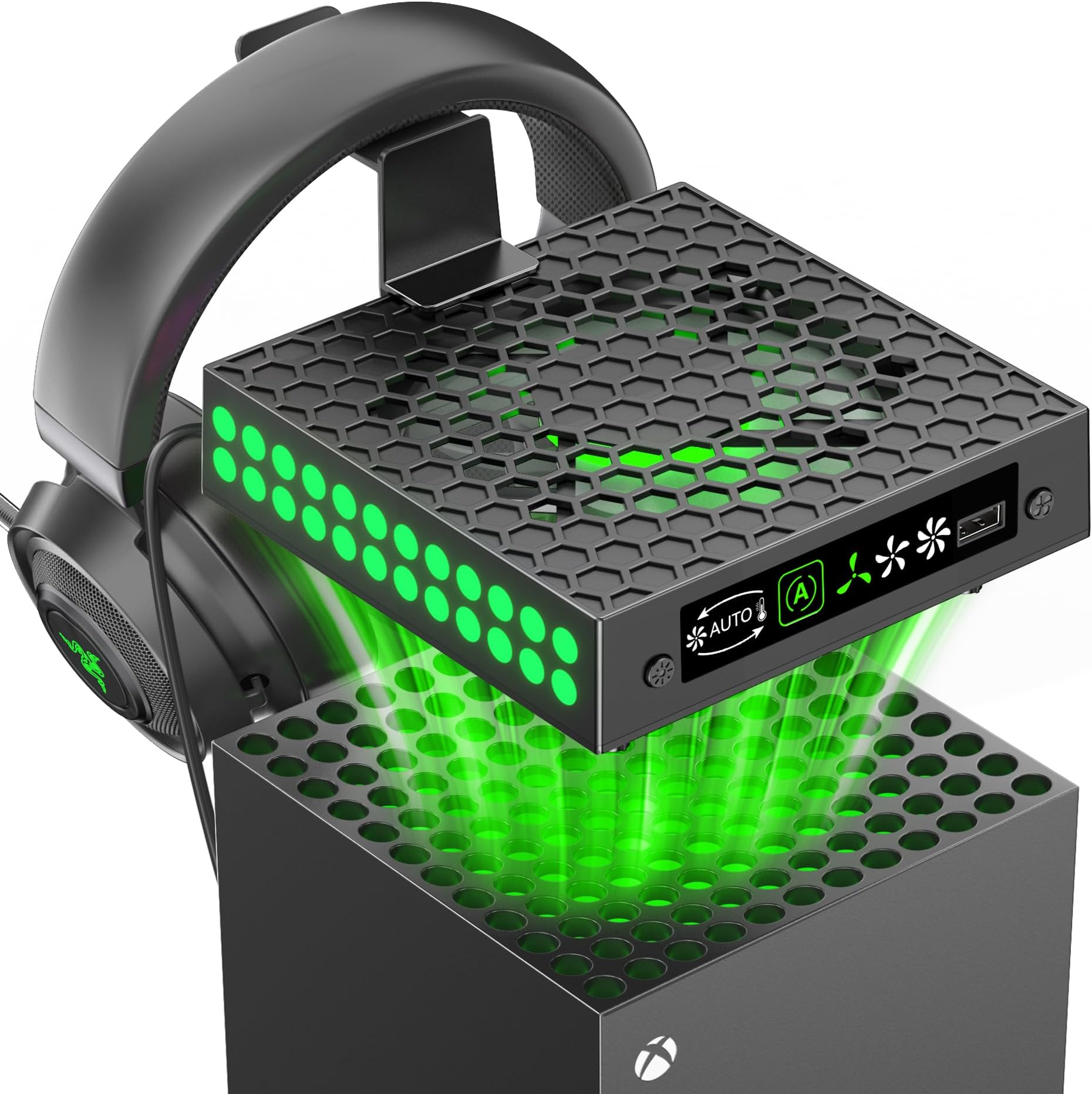 Amazon.com: Kosker XBX Series X Cooling Fan with Auto Mode, for Xbox ...