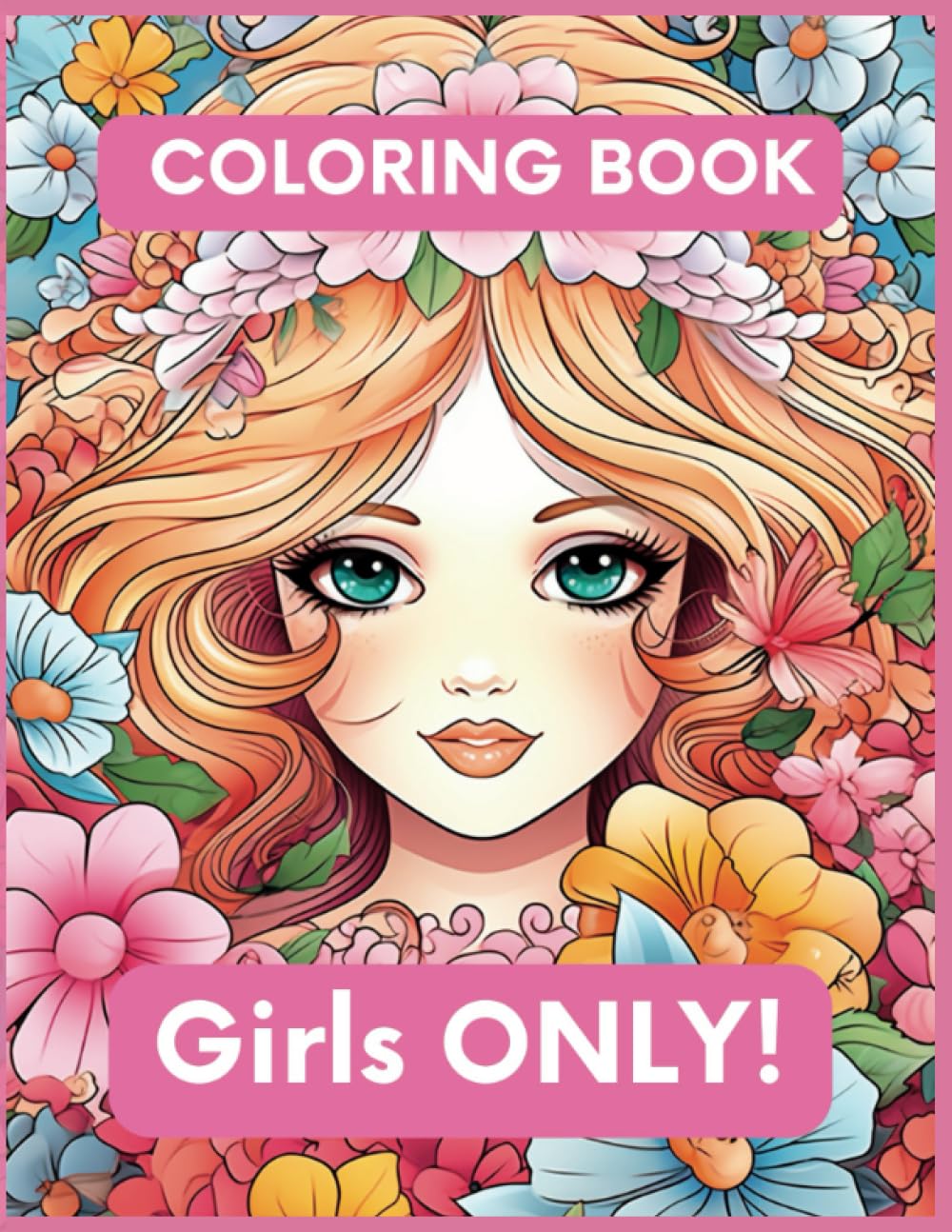 Coloring Pages For Girls Only Cute Girl Coloring Page – Fun And
