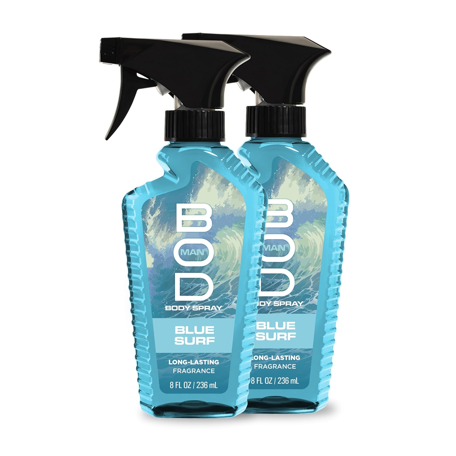 Amazon.com: BOD man Fragrance Body Spray, Blue Surf, 8 fl oz (Pack of 2 ...
