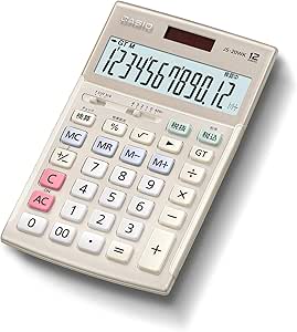 Casio full-scale practice calculator verification, tax calculation just ...