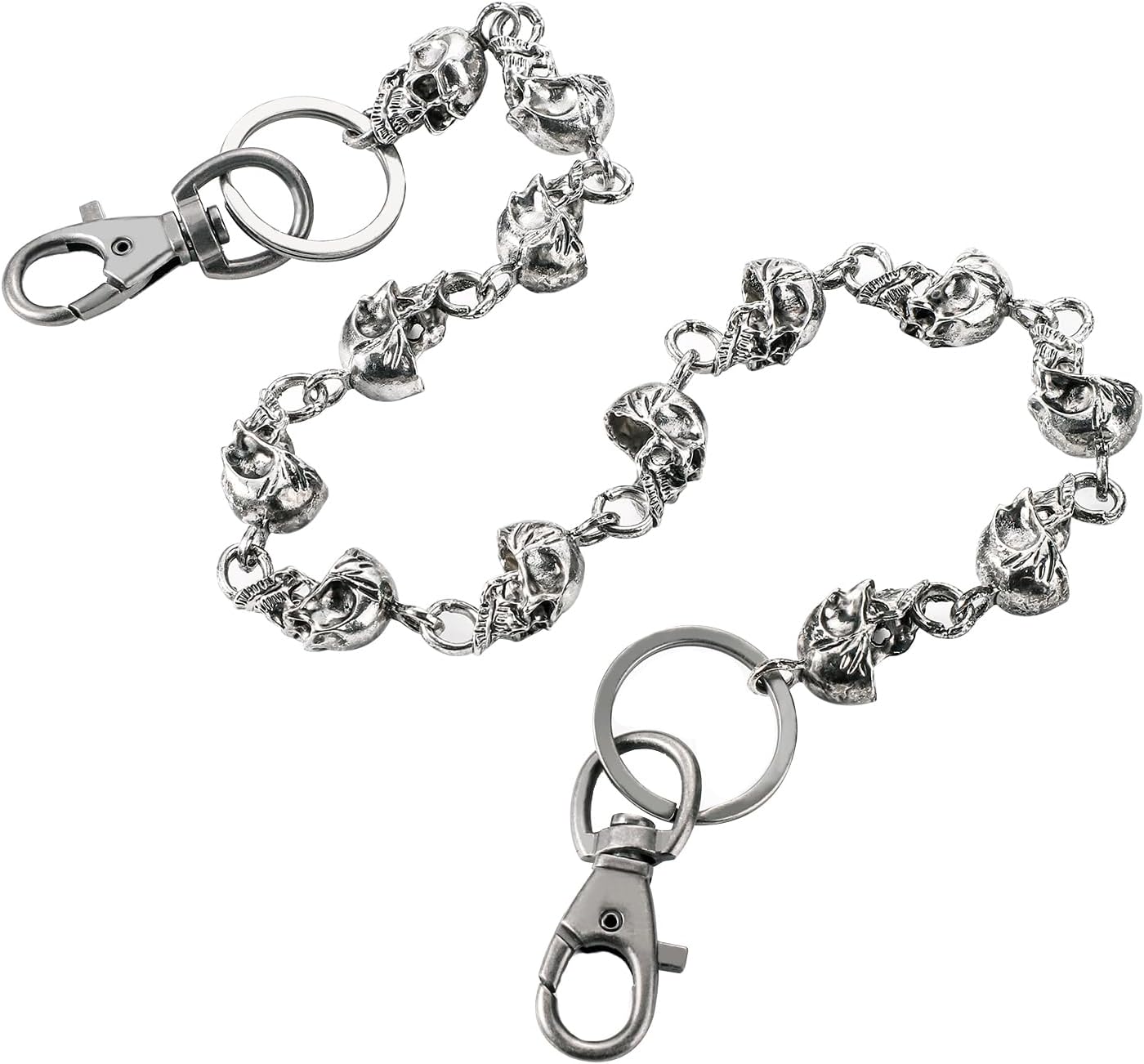 Amazon.com: Wallet Chain for Men, Heavy Trouser Chains Metal Biker ...