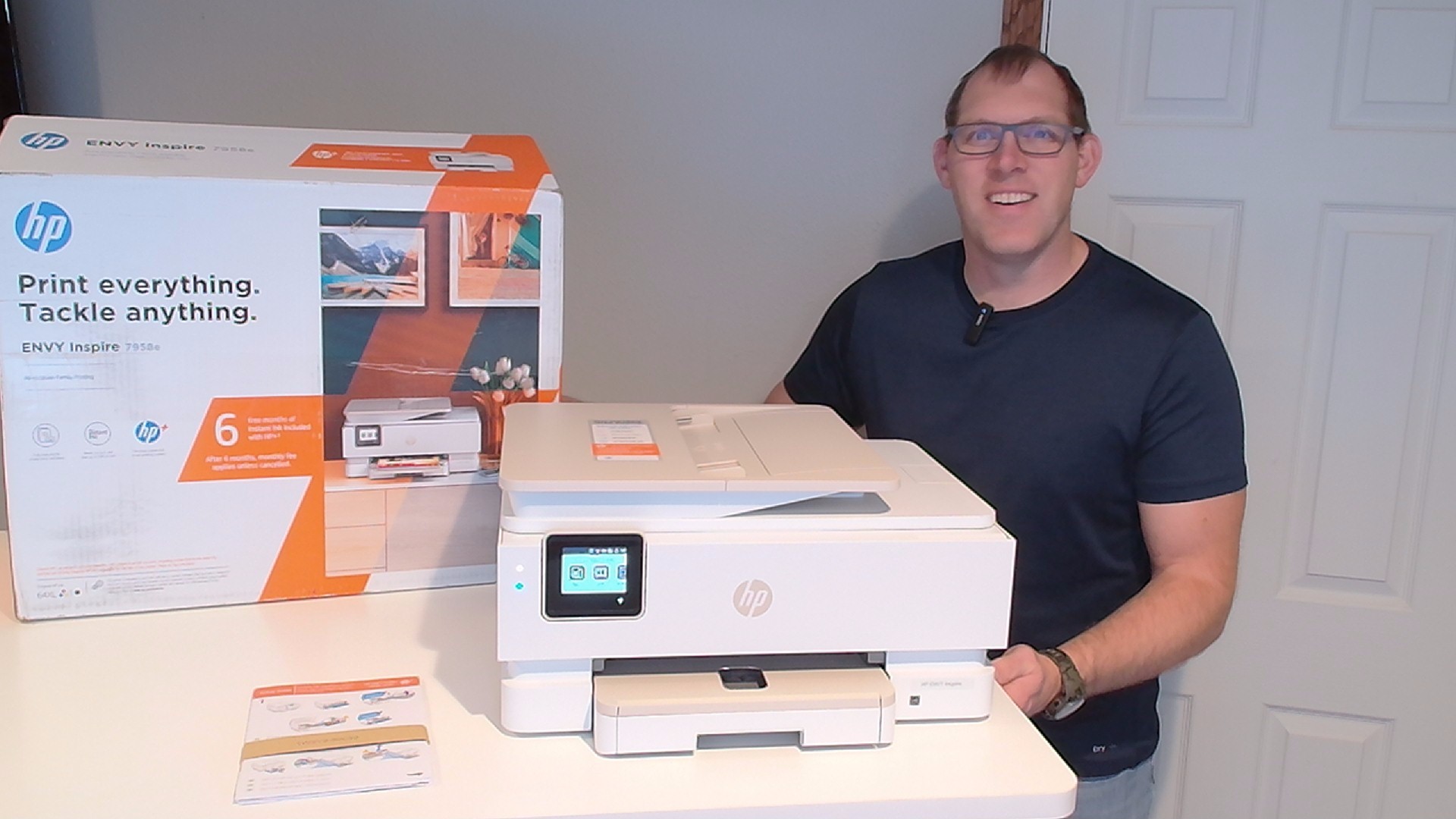 Watch See a Demo Printing& HP 7958e Printer on Amazon Live