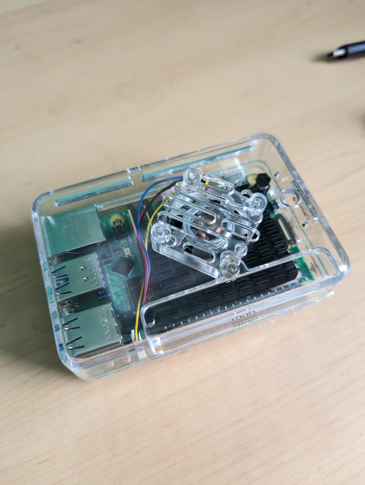 Amazon.com: Aluminum Heatsink for Raspberry Pi 5, Pi 5 Heatsink with ...