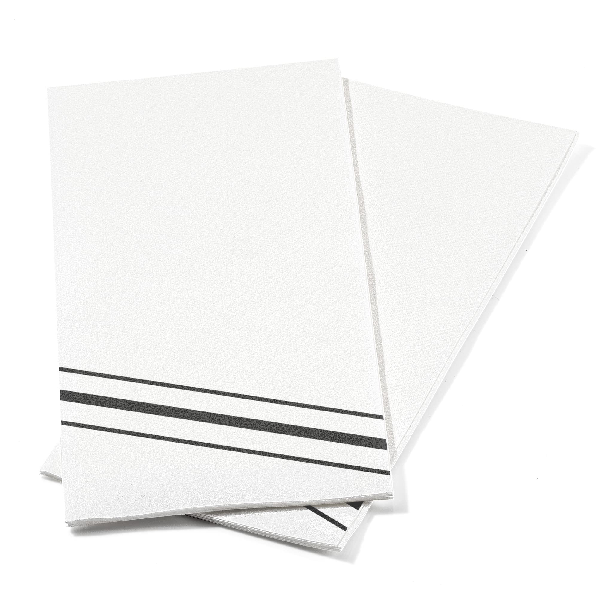 Amazon.com: 100 Pack Linen Feel Guest Paper Hand Towels | Disposable ...