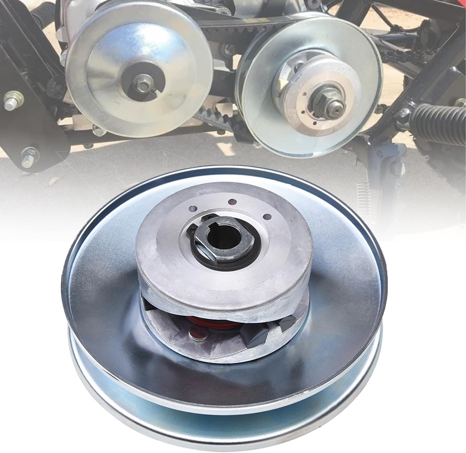 Amazon.com: QYMOTO 30 Series Torque Converter 5/8" Clutch 6" Driven Asymmetric Go Kart Mini Bike ...