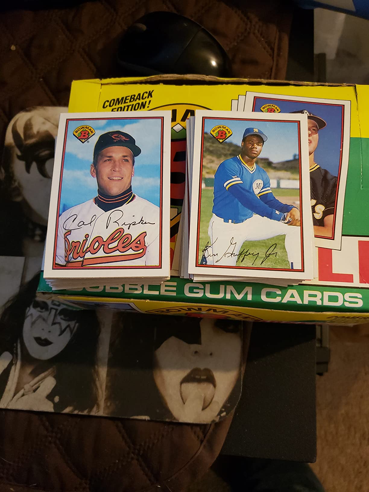 Amazon.com: 1989 Bowman Baseball Bubble Gum Cards Comeback Edition ...