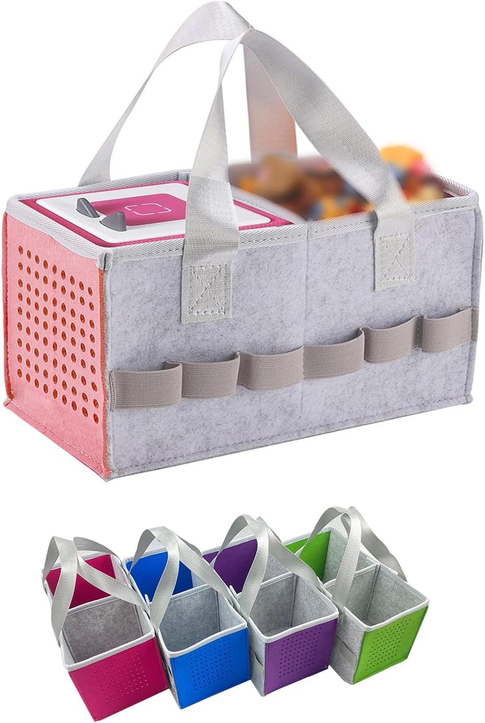 Carry Bag for Toniebox Audio Player Starter Set and Dolls, Large Space ...