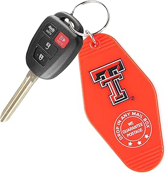 Amazon.com: Sorority Shop Texas Tech University Keychain - Vintage ...