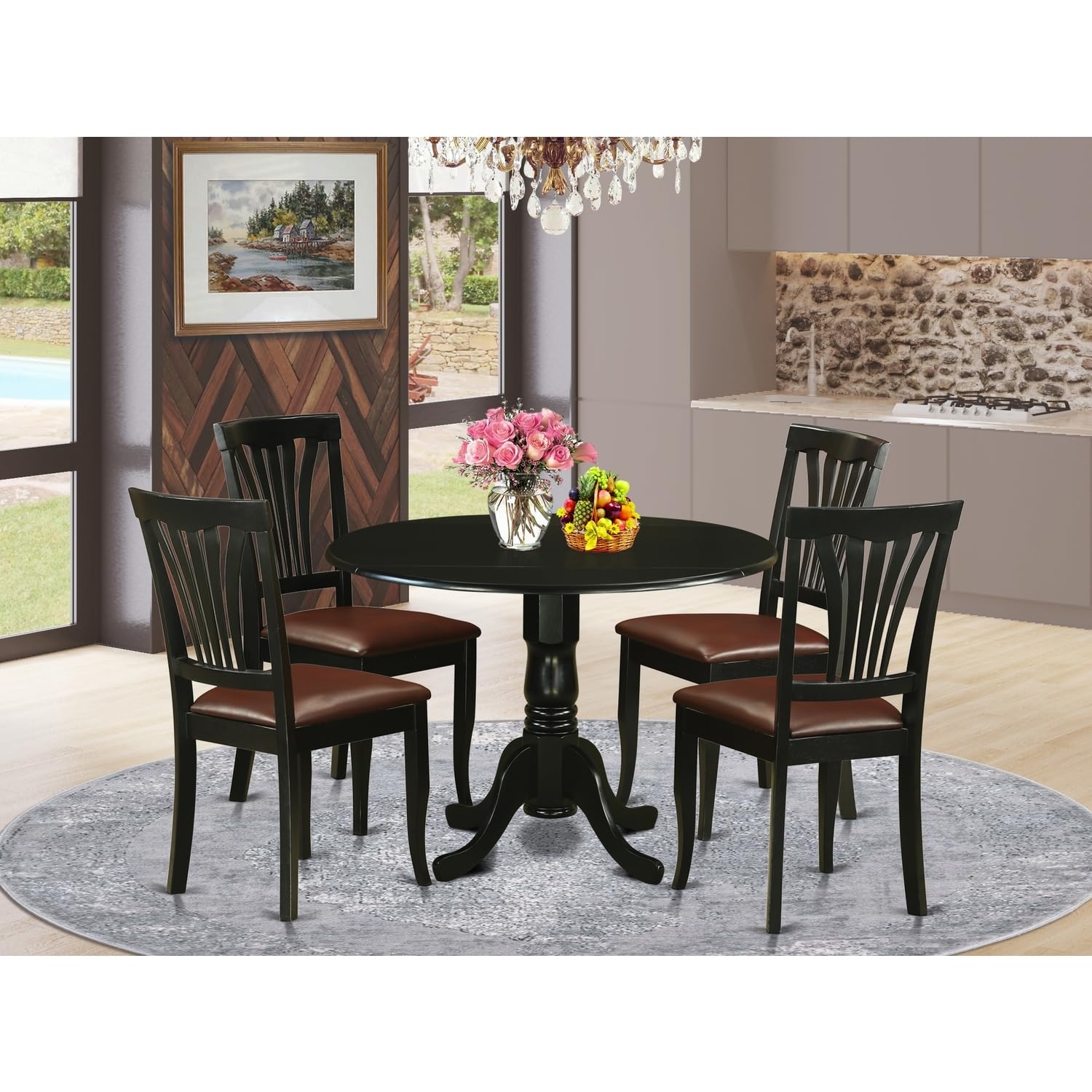 Asian Style Dining Room Table And Chairs 10 PC. BERNHARDT ASIAN STYLE