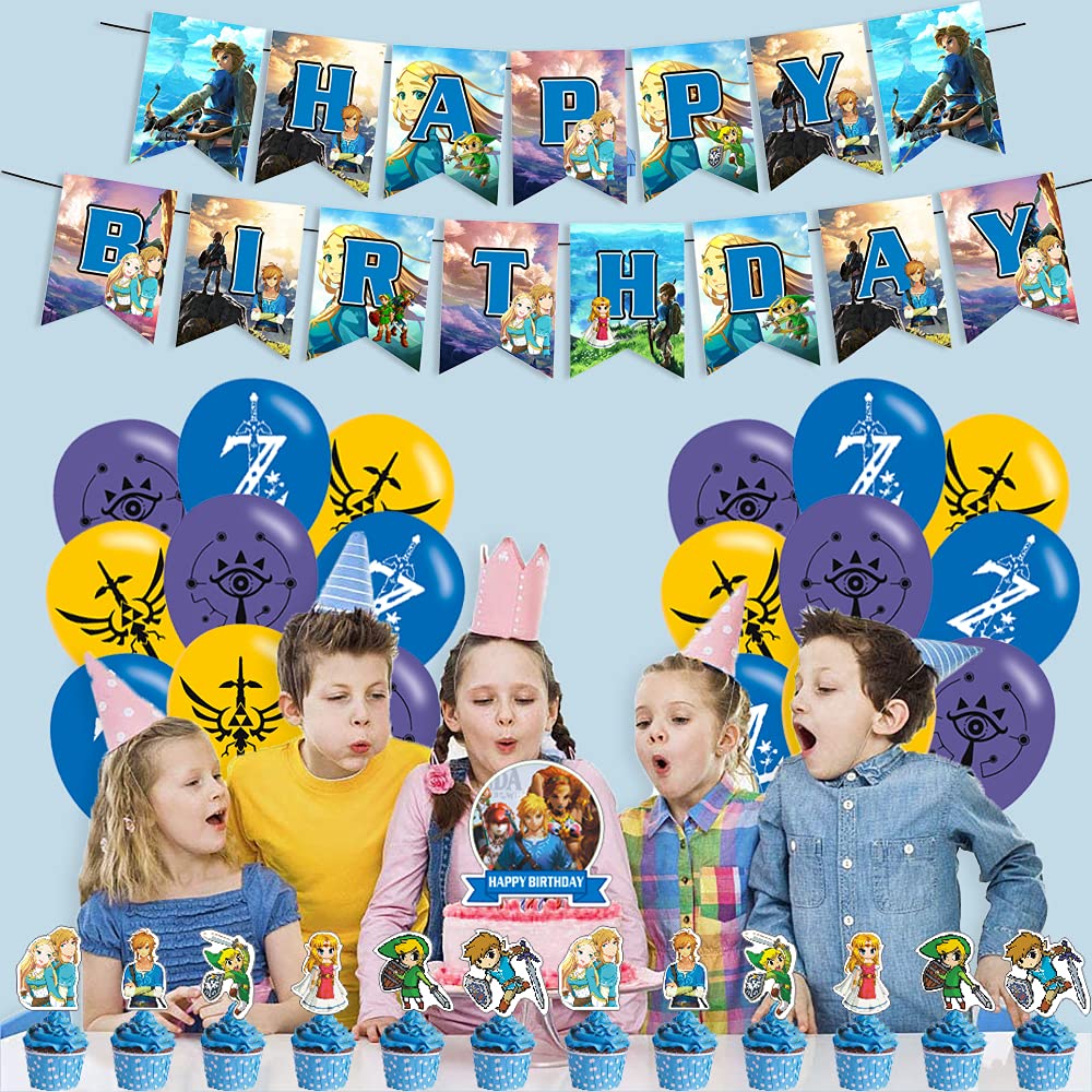 Buy The Legend of Zelda Party Supplies for Birthday Party The Legend of ...