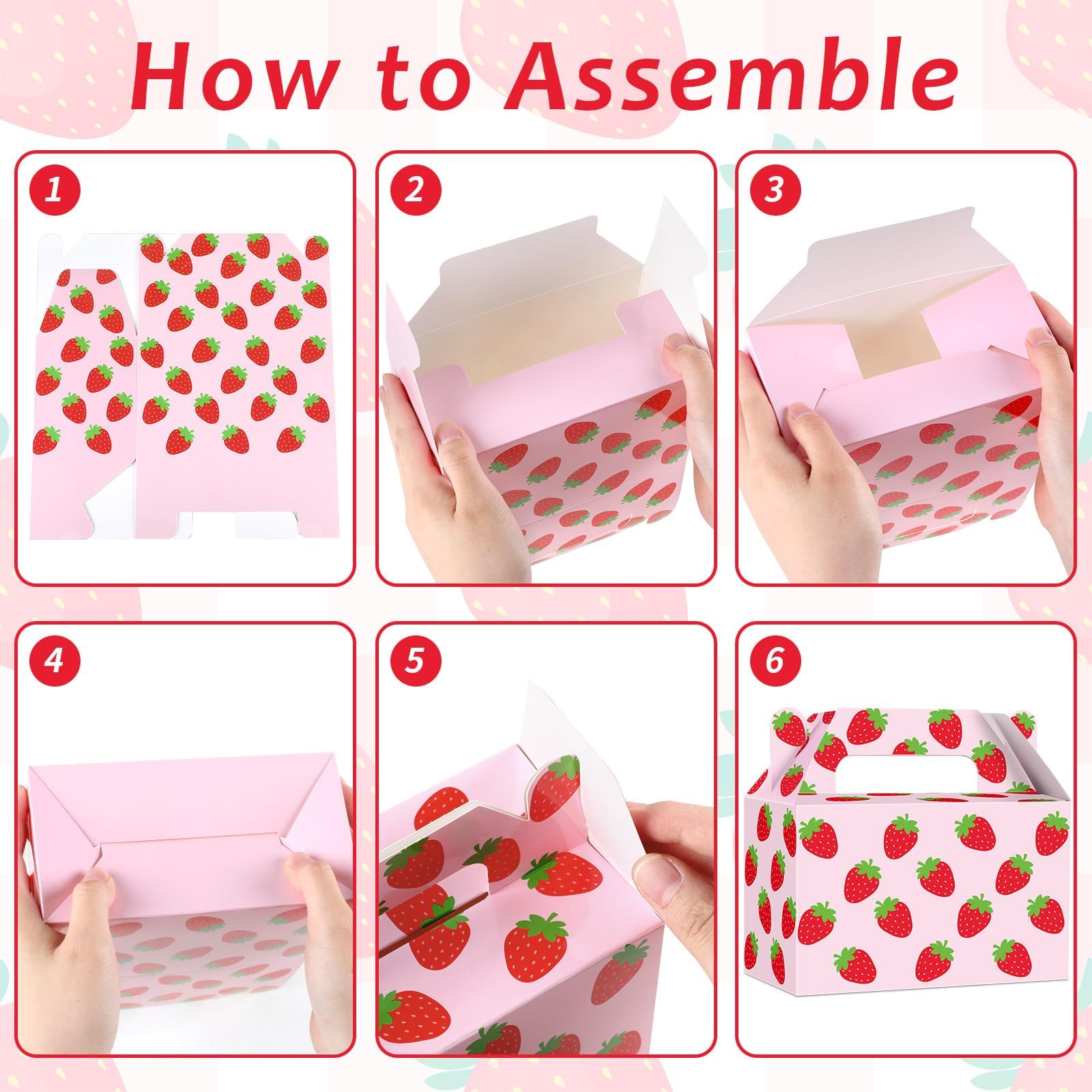 Strawberry Box Template