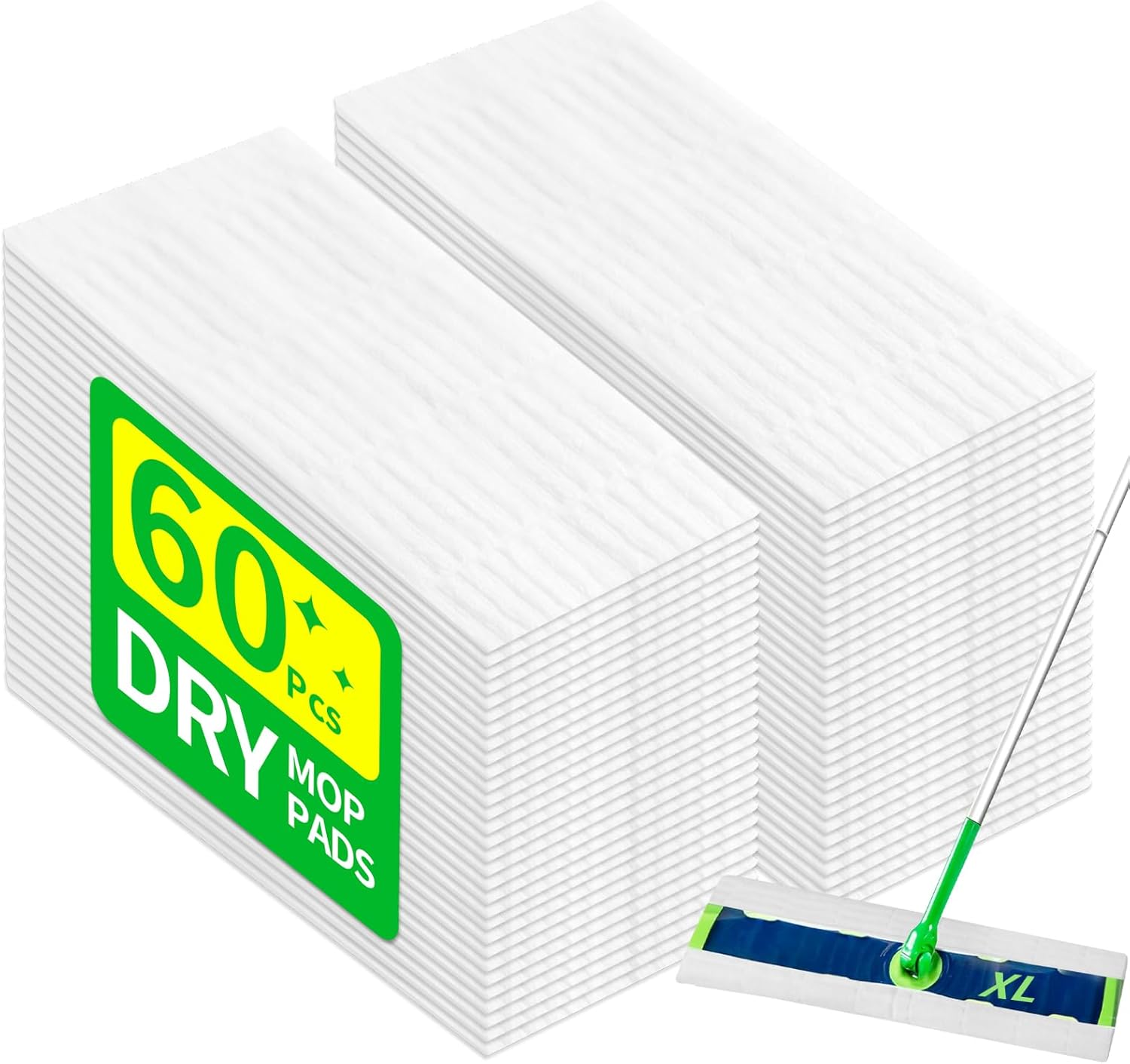 Amazon.com: FURCIELOS XL Dry Sweeping Cloths Compatible with Swiffer ...