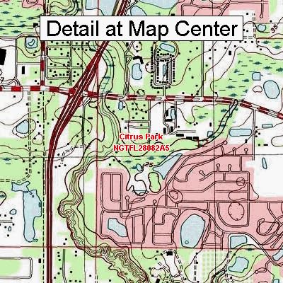 Amazon.com: USGS Topographic Quadrangle Map - Citrus Park, Florida ...