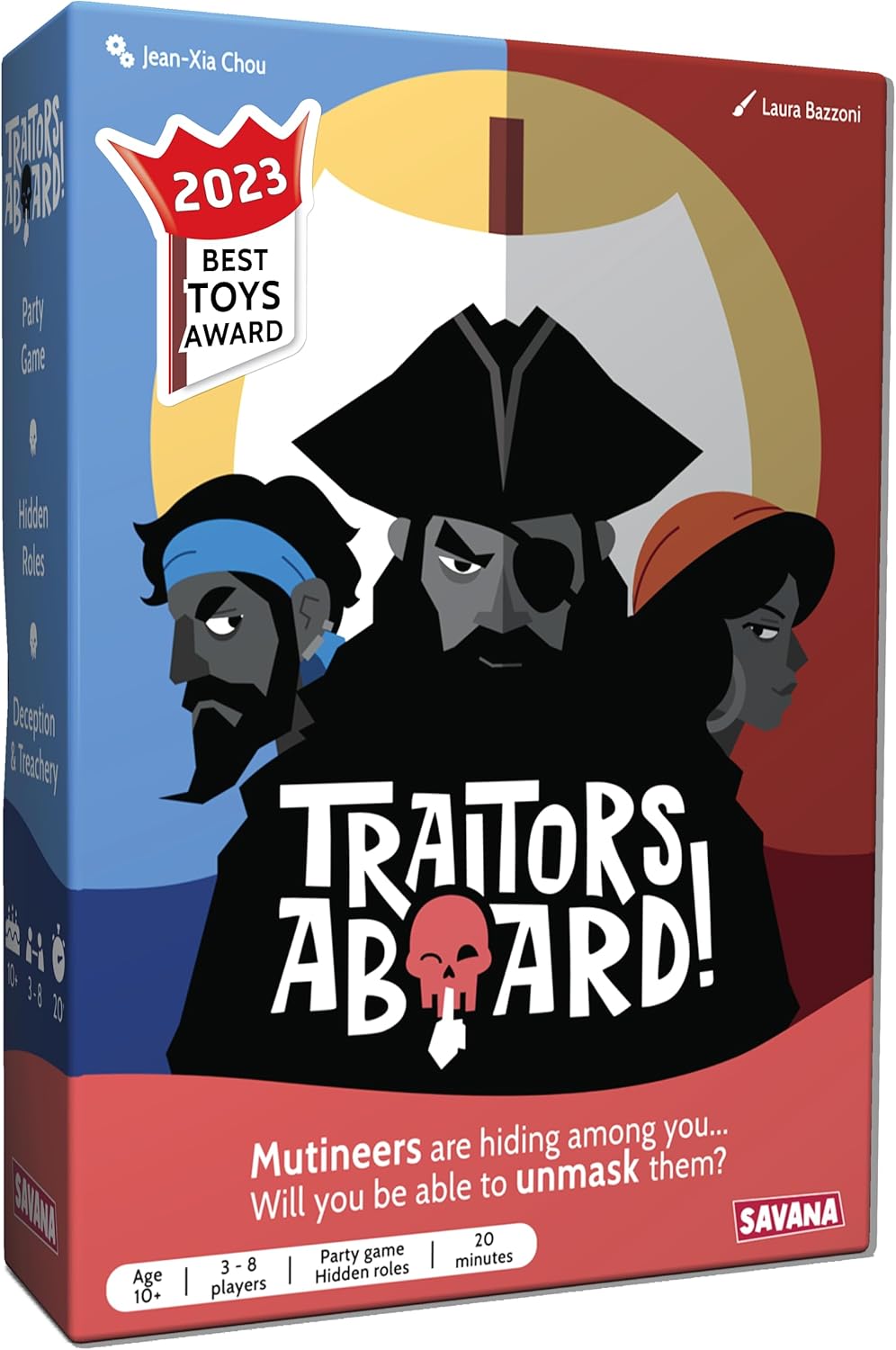 Traitors Aboard - Award Winning Secret Identity Party Game - Fun ...