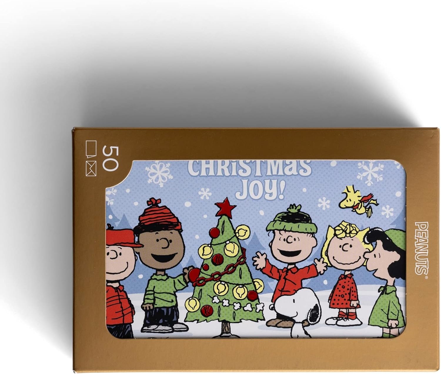 DaySpring - Peanuts Gang: Christmas Joy! 50 Count Inspirational Boxed ...