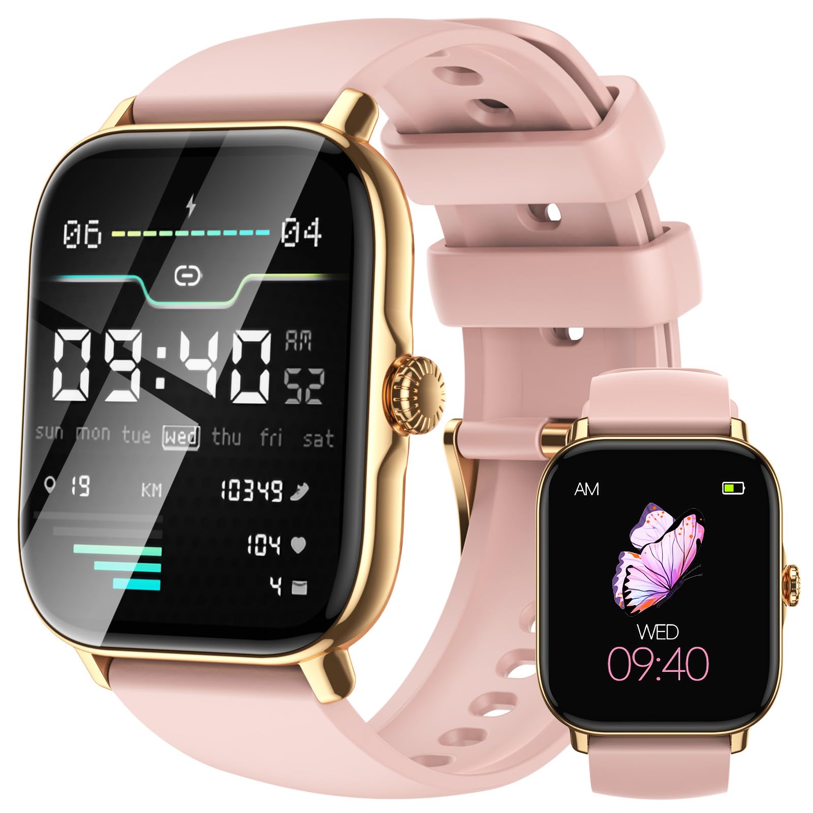 Smart Watch for Women with Bluetooth Call - 1.85" Touchscreen ...
