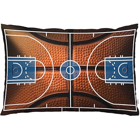 Amazon.com: Asminifor Sports Pillow Covers Cotton Linen Standard ...